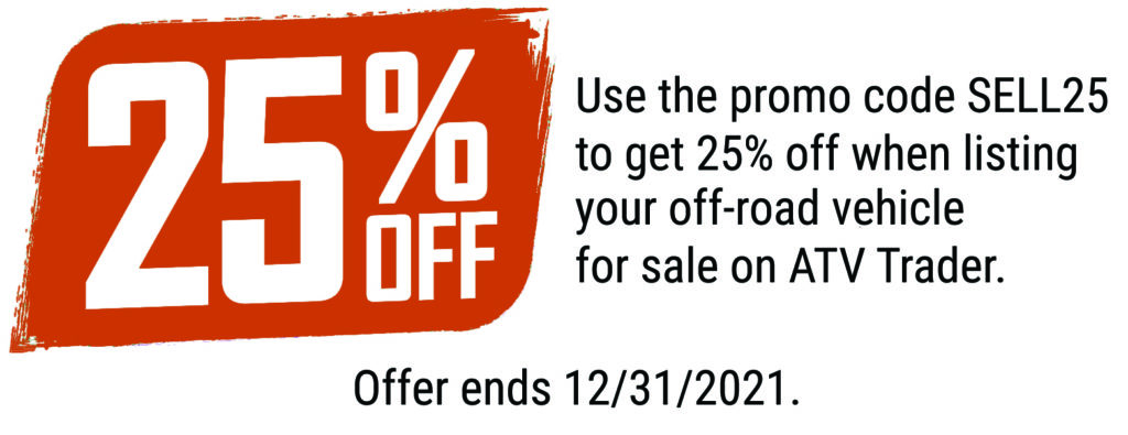 5 Ways to Sell Your ATV or UTV Fast - ATV Trader Blog