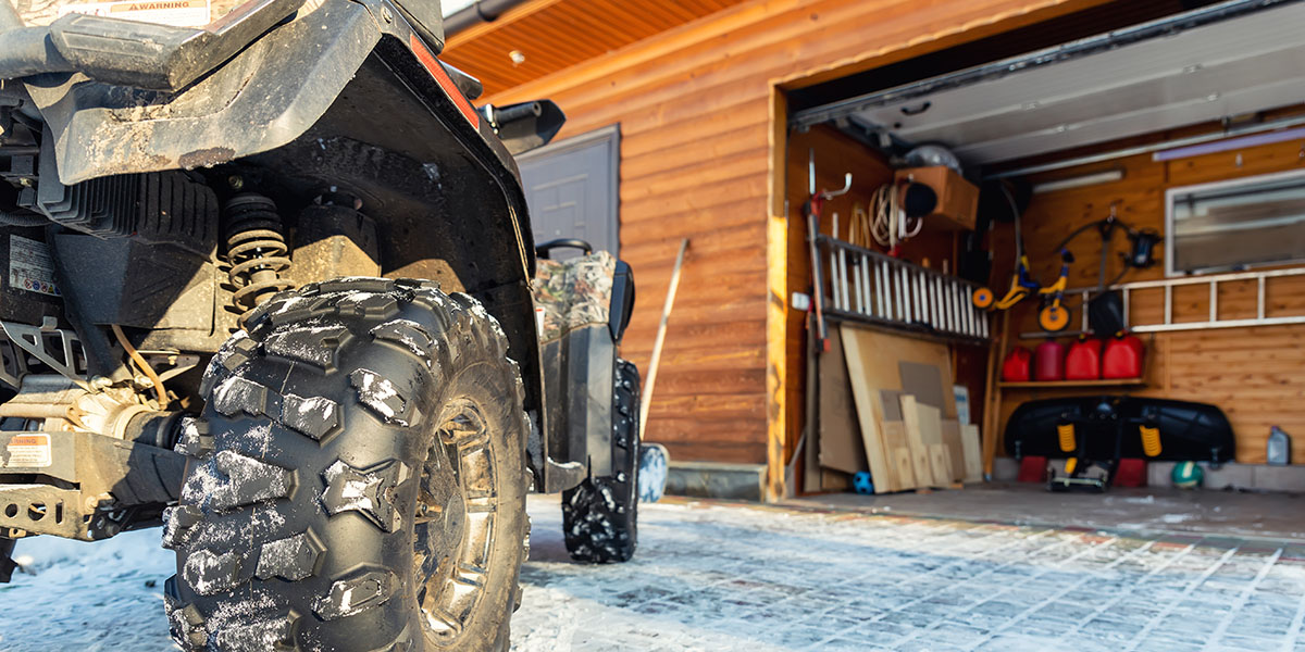 How To Properly Store Your ATV During Winter - ATV Trader Blog