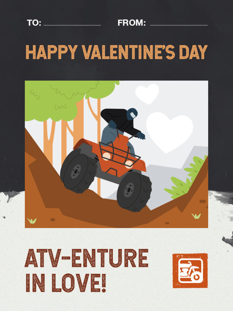 Fun and Loving Valentine’s Day Cards for ATV Riders - ATV Trader Blog